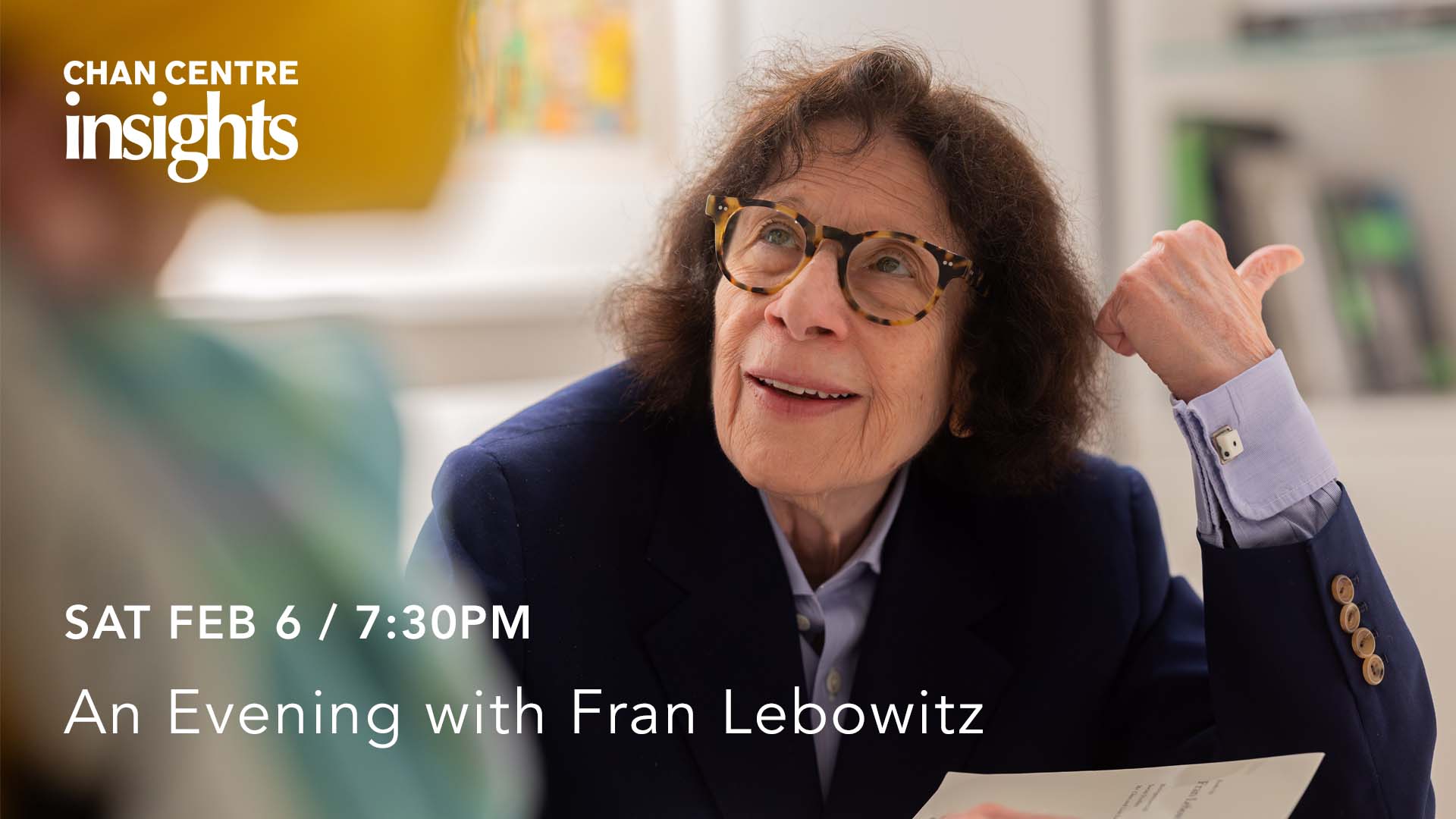 An Evening with Fran Lebowitz - BC Living